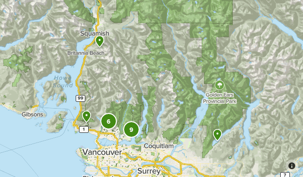 North Vancouver | List | AllTrails