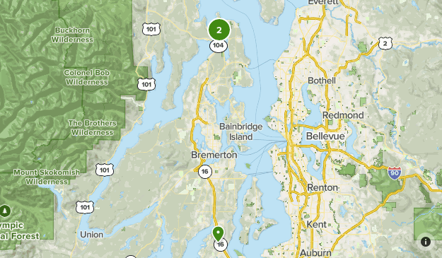 Kitsap Peninsula - Easy | List | AllTrails