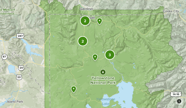Yellowstone NP North | List | AllTrails