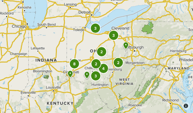 Hiking Ohio Book | List | AllTrails