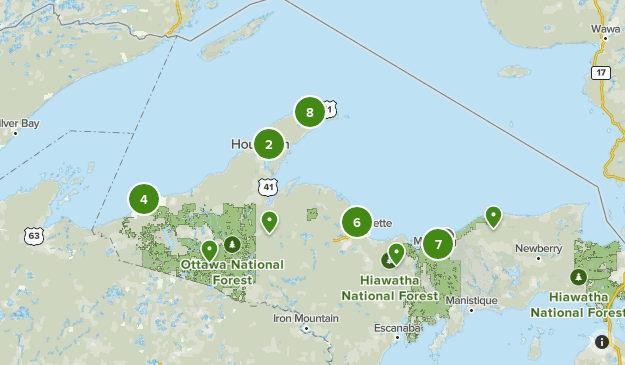 Upper Peninsula Tour | List | AllTrails