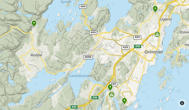 Grimstad Trails | List | AllTrails