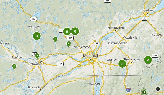Eastern Cdn Mtn Trails | List | AllTrails