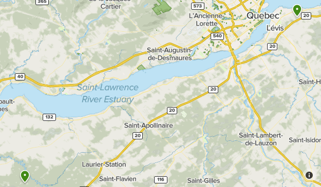 Levis er rive-sud | List | AllTrails