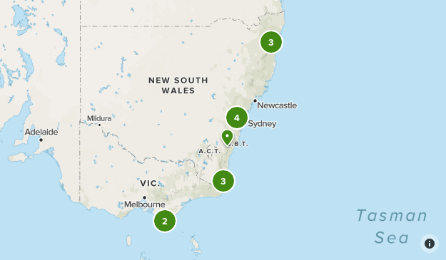 NSW VIC multi day hikes | List | AllTrails