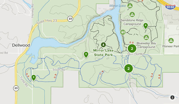 Mirror Lake State Park Sept 2021 | List | AllTrails