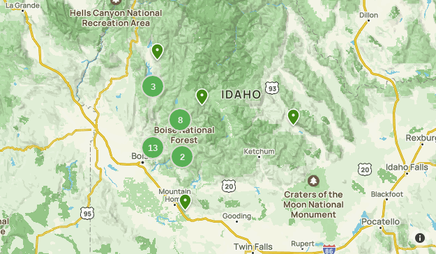boise national forest | List | AllTrails