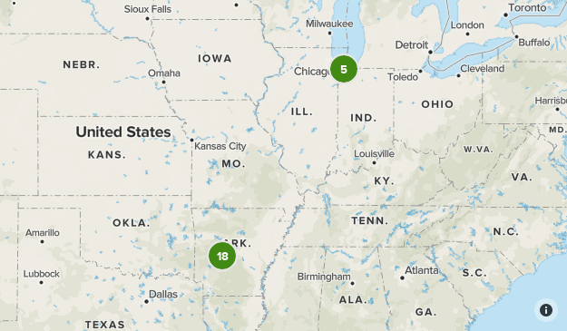 Indiana & Hot Springs | List | AllTrails