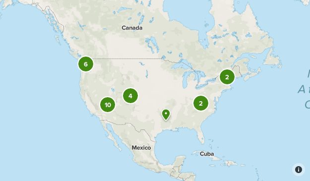 Top National Hard Hikes | List | AllTrails