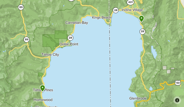 Lake Tahoe | List | AllTrails
