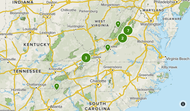 VA | List | AllTrails