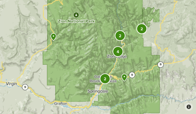Zion national park | List | AllTrails