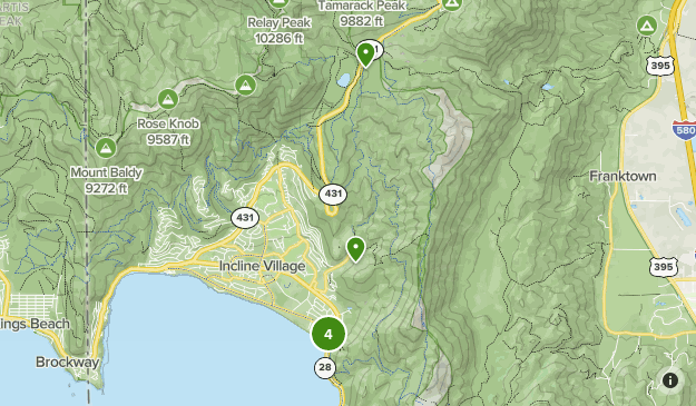 Incline Village, Tahoe | List | AllTrails