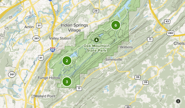 Oak Mountain State Park | List | AllTrails