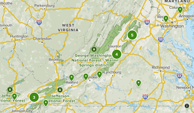 Virginia bucket list hikes | List | AllTrails