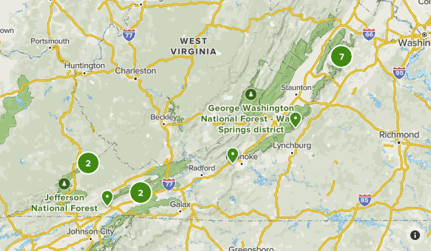 Virginia Trails | List | AllTrails