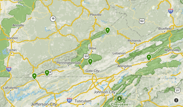 southwest VA | List | AllTrails