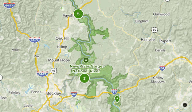 WV New River Gorge National Park | List | AllTrails