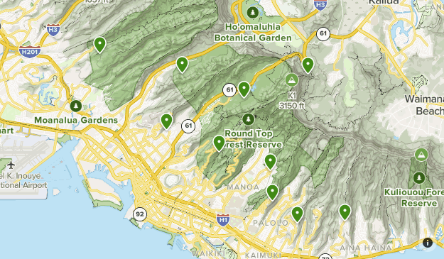 Honolulu trails | List | AllTrails