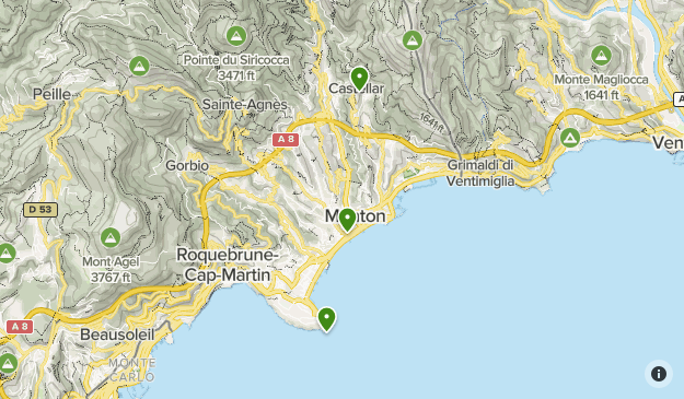 Menton | List | AllTrails