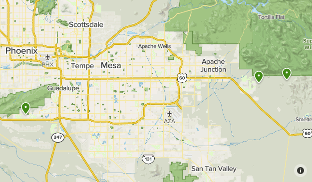 Phoenix area | List | AllTrails