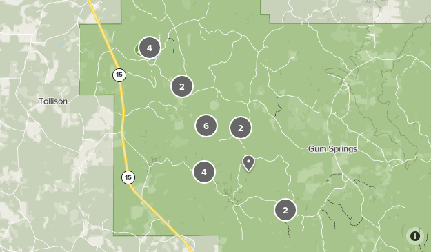 Noxubee Hills Trail System | List | AllTrails