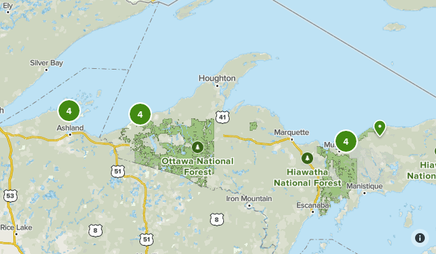 upper peninsula | List | AllTrails