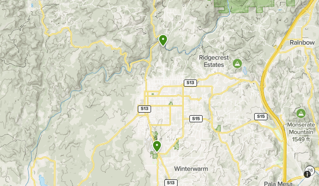 fallbrook | List | AllTrails