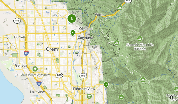 Orem Utah | List | AllTrails