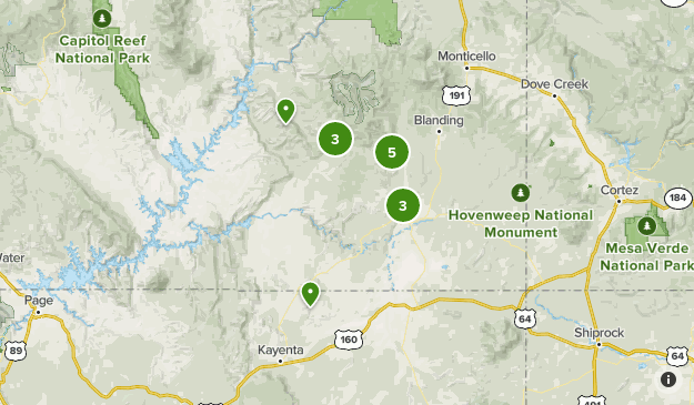 Blanding to Bluff UT (ruins, petroglyphs) | List | AllTrails