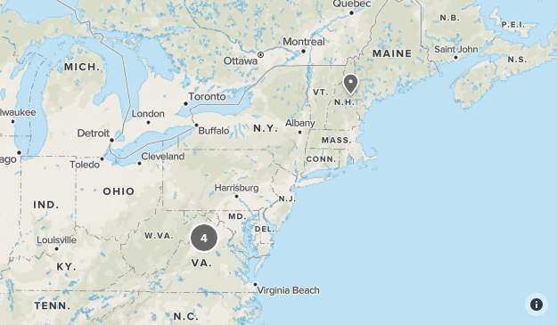 Erin Made Maps | List | AllTrails