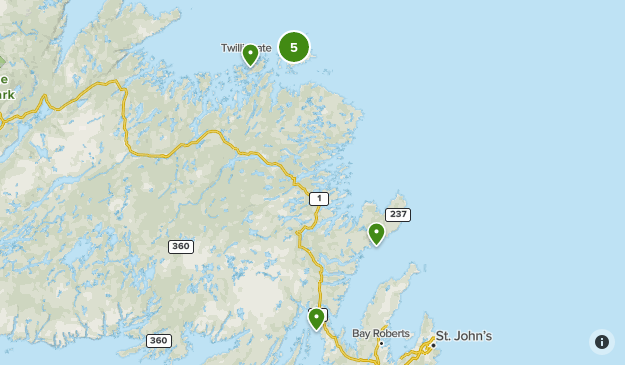 Central Newfoundland | List | AllTrails