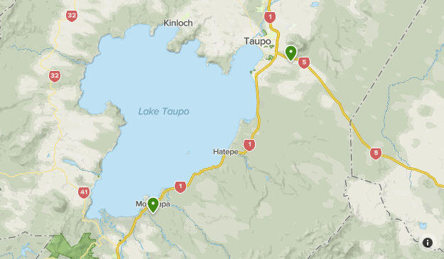 Lake Taupo | List | AllTrails