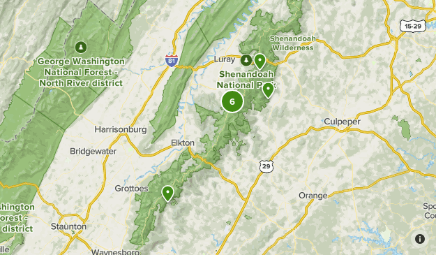 Shenandoah trails | List | AllTrails