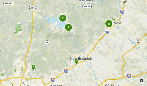New Braunfels / Canyon Lake | List | AllTrails