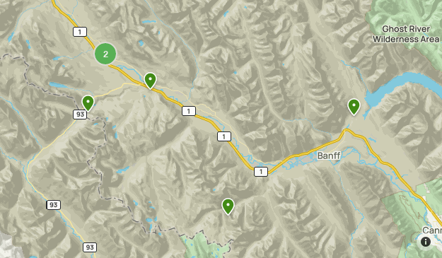 Banff Area | List | AllTrails