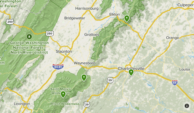 CHARLOTTESVILLE | List | AllTrails