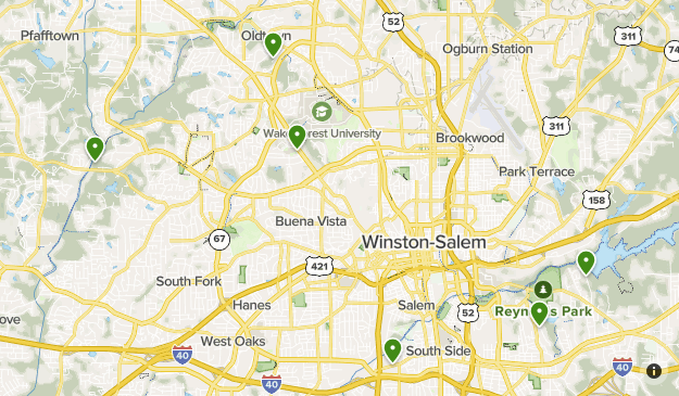 Winston area hikes | List | AllTrails