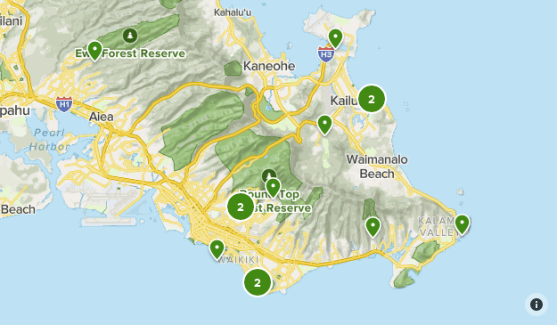 Honolulu trails | List | AllTrails