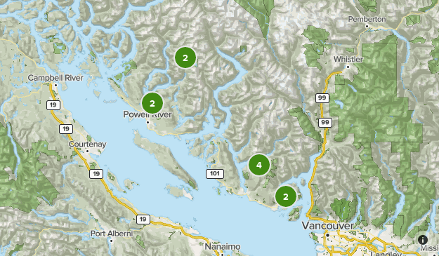 Sunshine Coast Trails | List | AllTrails