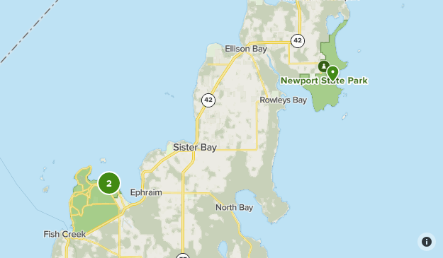 Peninsula state park camping | List | AllTrails