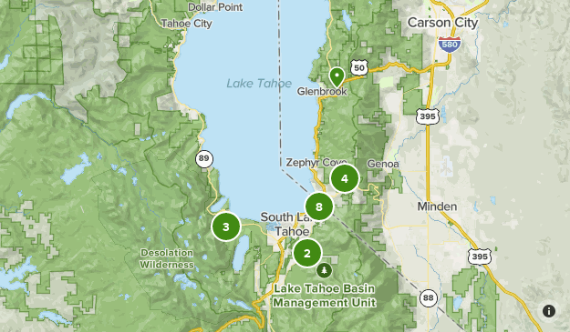 South Lake Tahoe | List | AllTrails