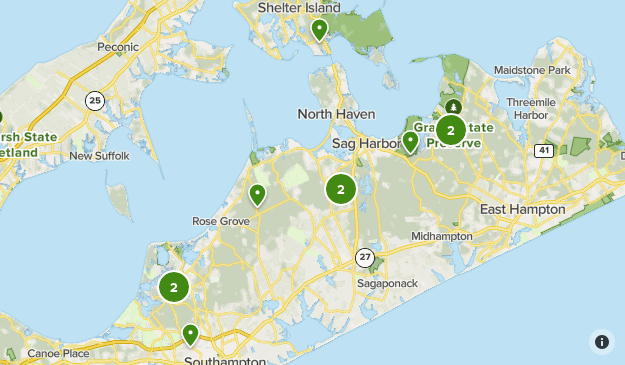 Hamptons to try | List | AllTrails