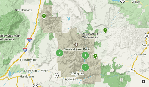 Zion National Park Hikes | List | AllTrails