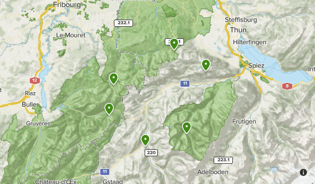 Three Parks Hike: Zweisimmen - Gruyères | List | AllTrails