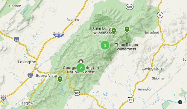 2023 George Washington & Jefferson National Forest, Virginia | List ...