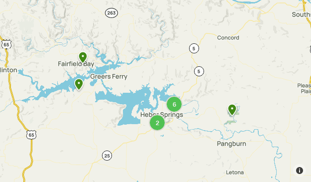 Heber Springs, AR | List | AllTrails