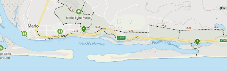 Best Trails, Walks, and Paths in Marlo | AllTrails