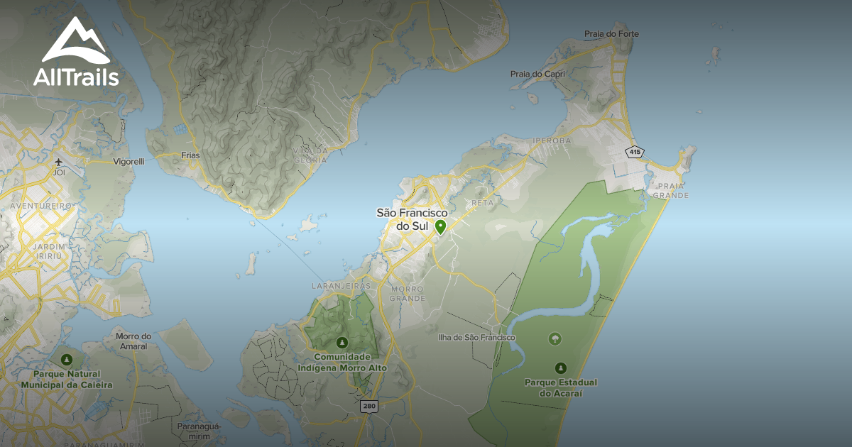 Best hard trails in São Francisco Do Sul | AllTrails