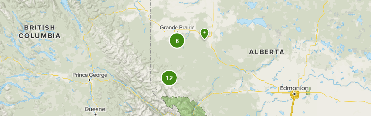 Best Trails near Greenview No. 16, Alberta Canada | AllTrails